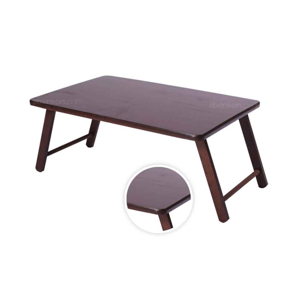 abensonHOME Woody Walnut Laptop Table Office Accessories Office abensonHOME Office Furniture and Accessories Abenson