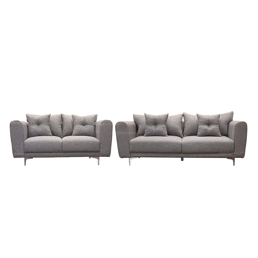 abensonHOME Shely Grey Sofa Set Sofa Sofas Sofas and Recliners abensonHOME Sofas and Recliners Furniture and Accessories Abenson