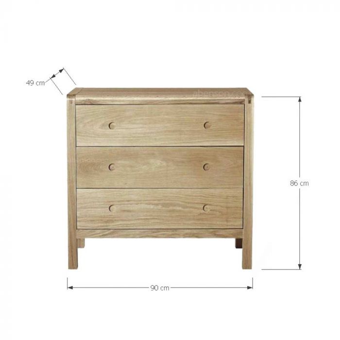 Habitat Radus Natural Chest of Drawers Bedroom Storage Bedroom abensonHOME Bedroom Furniture and Accessories Abenson