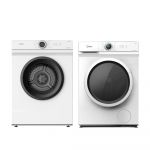Midea MD100A70 + MF100W75B Electric Dryer + Front Load Washer Bundle ...