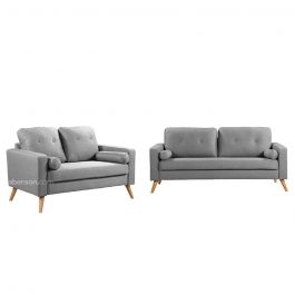 abensonHOME Celina Grey Sofa Set | Sofas | Sofas and Recliners ...