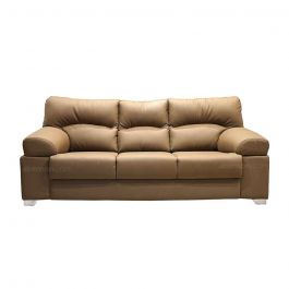 abensonHOME Eloisa Taupe 3-Seater Sofa | Sofas | Sofas and Recliners ...