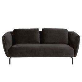 abensonHOME Amora Grey/Brown 2-Seater Sofa | Sofas | Sofas and ...