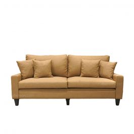abensonHOME Sonny Taupe 3-Seater Sofa | Sofas | Sofas and Recliners ...