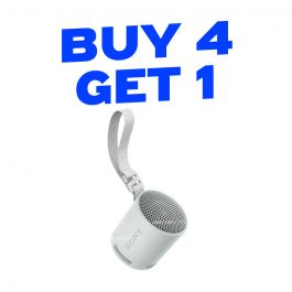 Buy 4 Get 1 Sony SRS-XB100 Gray Wireless Portable Bluetooth Speaker ...
