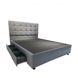 URSPACE Sofia Single Drawer Bed Light Grey | Beds | Bedroom ...