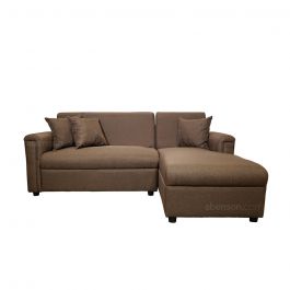 abensonHOME Ciena Corner Sofa Brown | Sofas | Sofas and Recliners ...