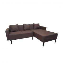 abensonHOME Janti Corner Sofa Brown | Sofas | Sofas and Recliners ...