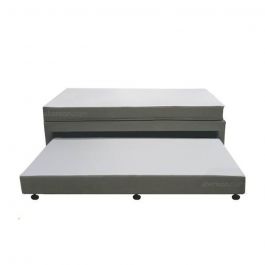 URSPACE Elan Twin Trundle Bed Black/White | Beds | Bedroom ...
