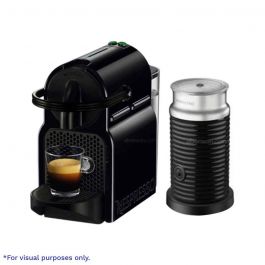 Nespresso Inissia Black + Aeroccino 3 Black Bundle | Food and Beverage ...